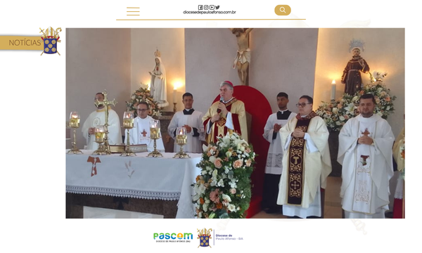 Fátima-BA celebra São Francisco de Assis com missa solene presidida por ...
